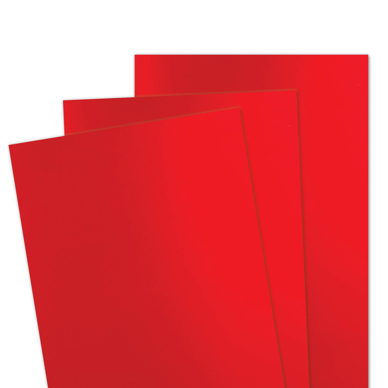 TE Red Foil Cardstock