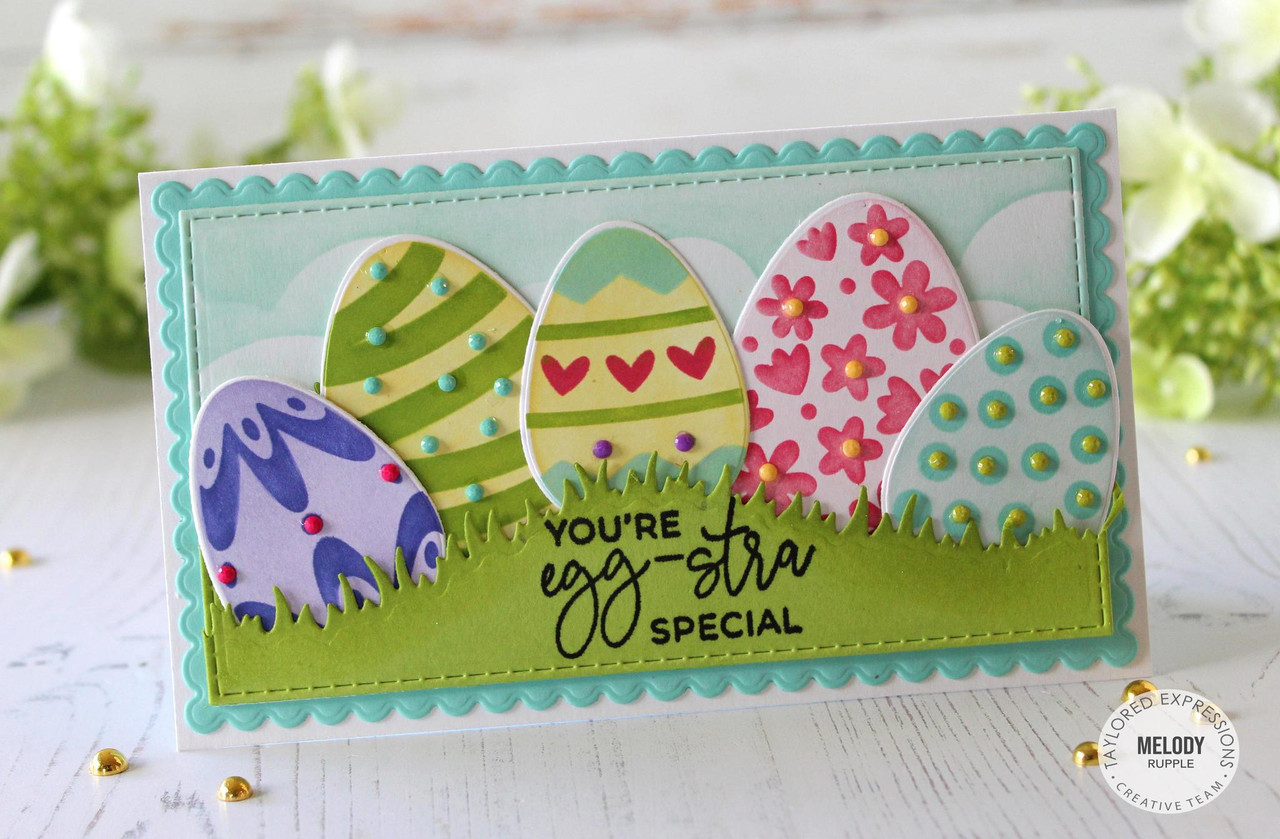 Egg-stra Special Stencil & Die Combo