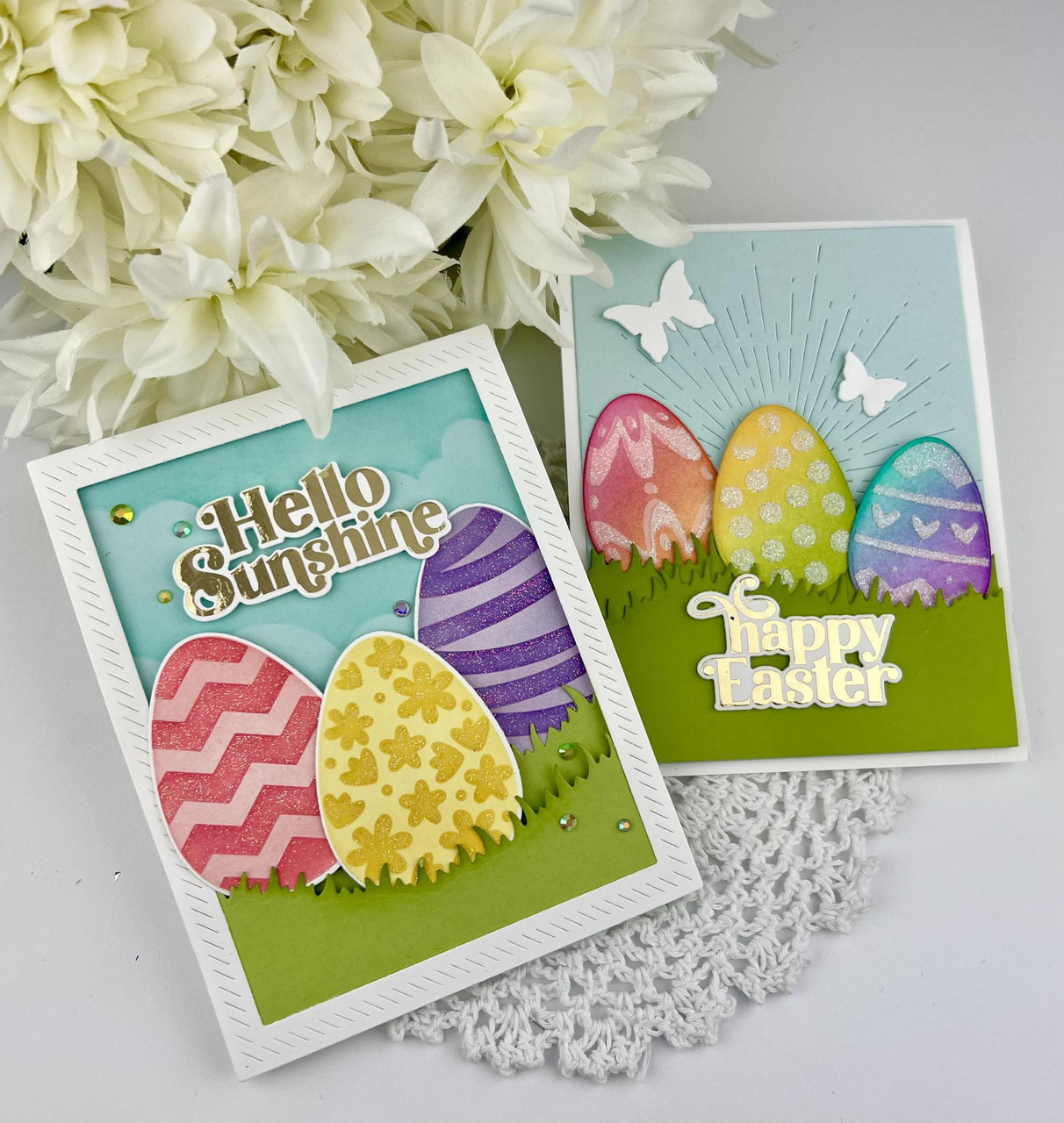 Egg-stra Special Stencil & Die Combo