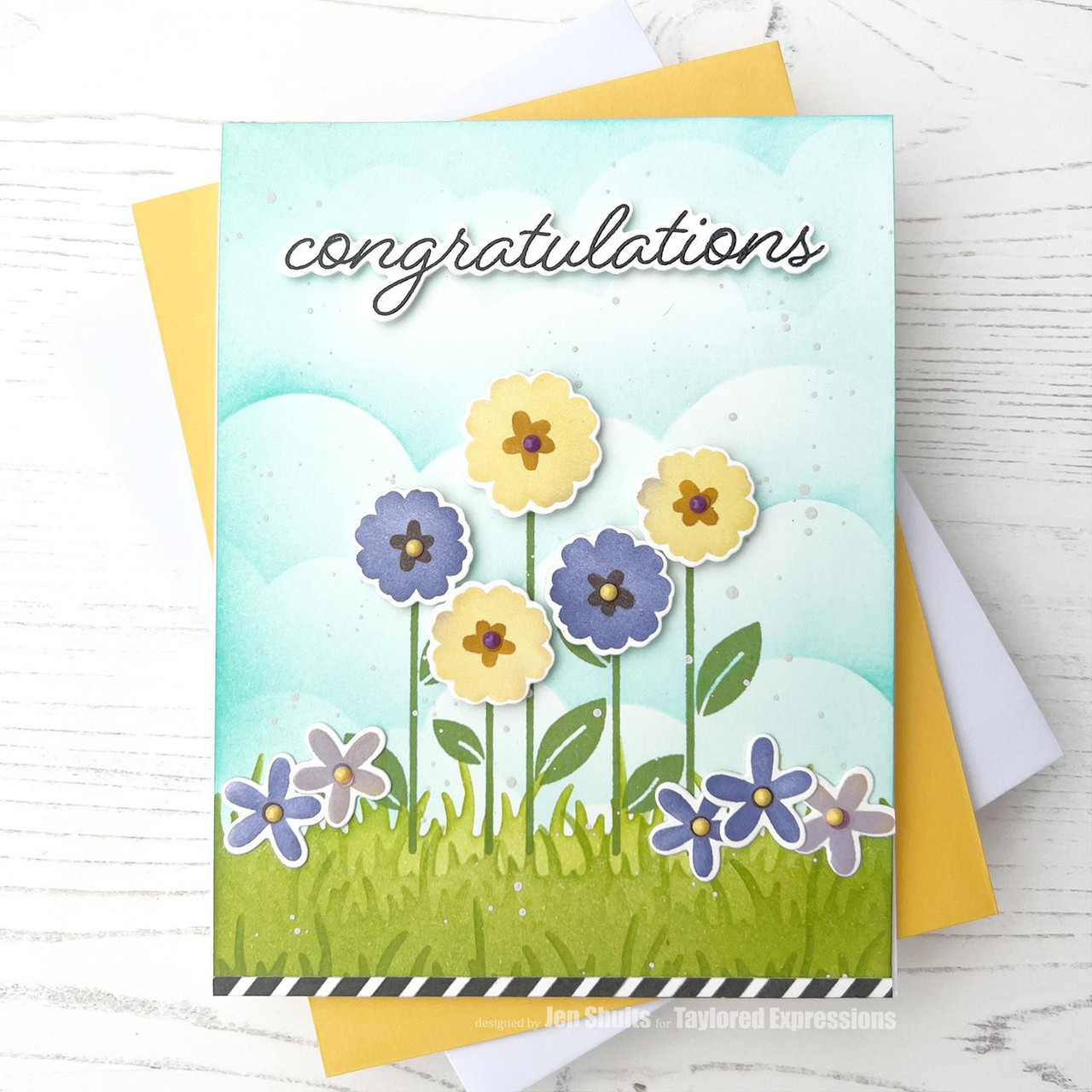 Awesome Blossoms Stencil