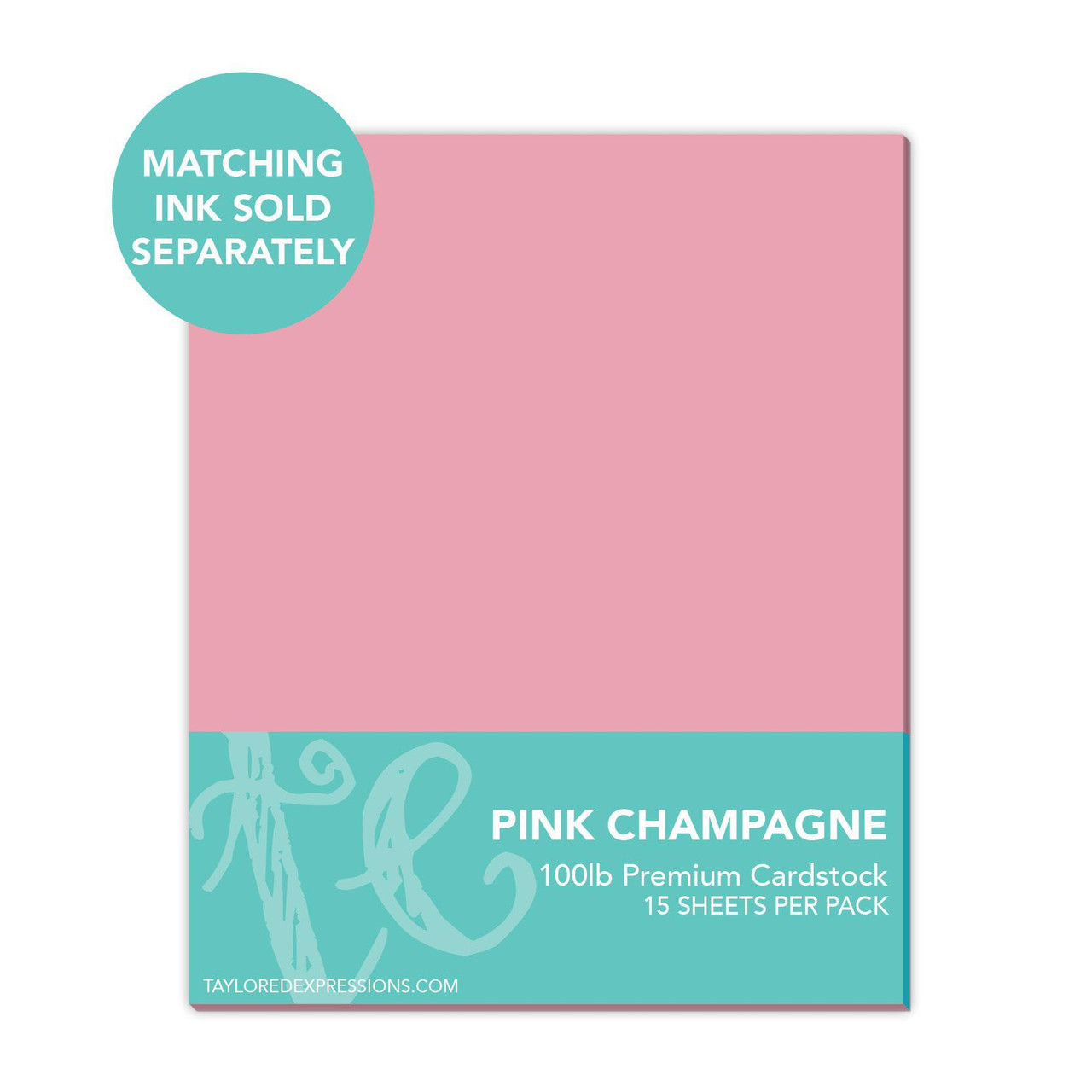 TE Premium Cardstock - Pink Champagne