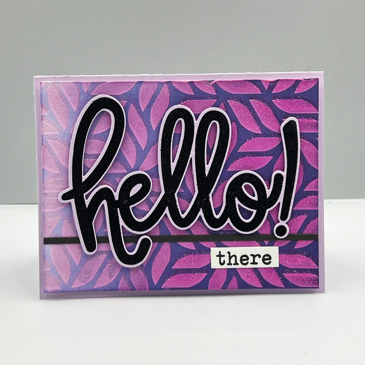 Hello It's Me Cling & Clear Combo