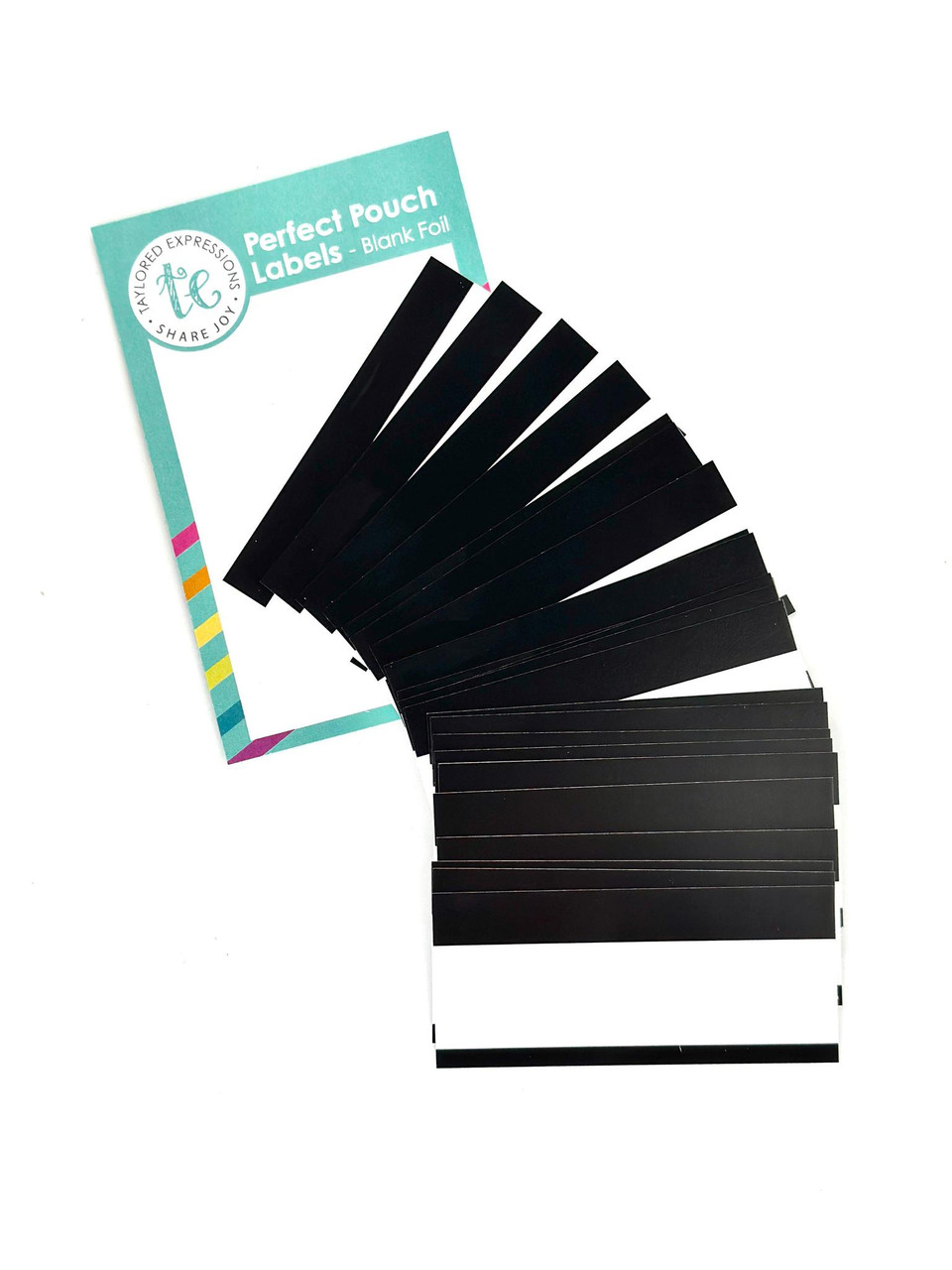 Perfect Pouch Labels - Blank Foil