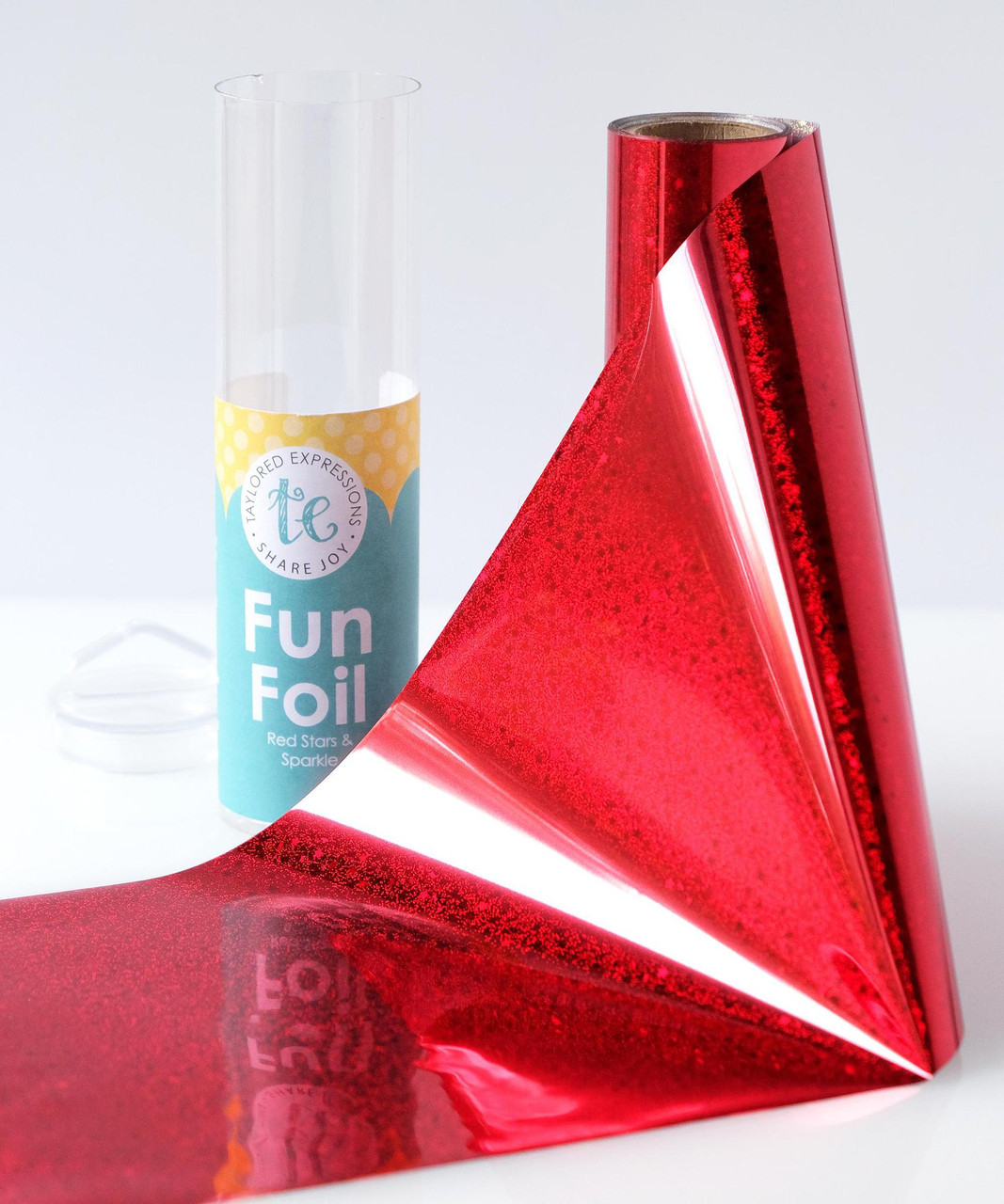 Red Stars & Sparkle Fun Foil