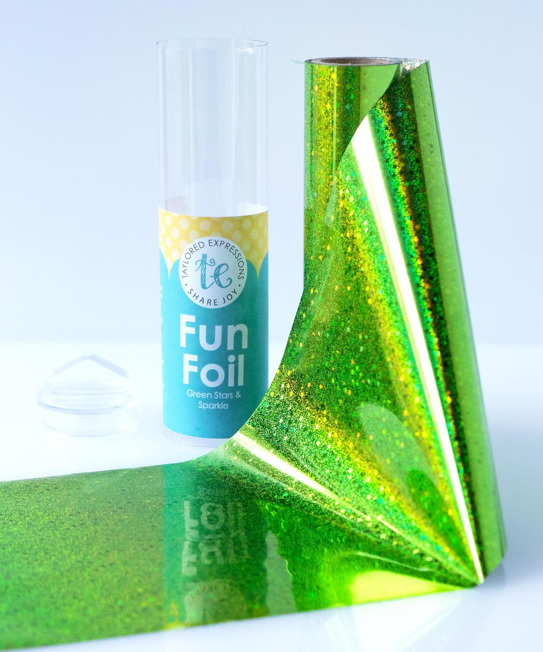 Green Stars & Sparkle Fun Foil