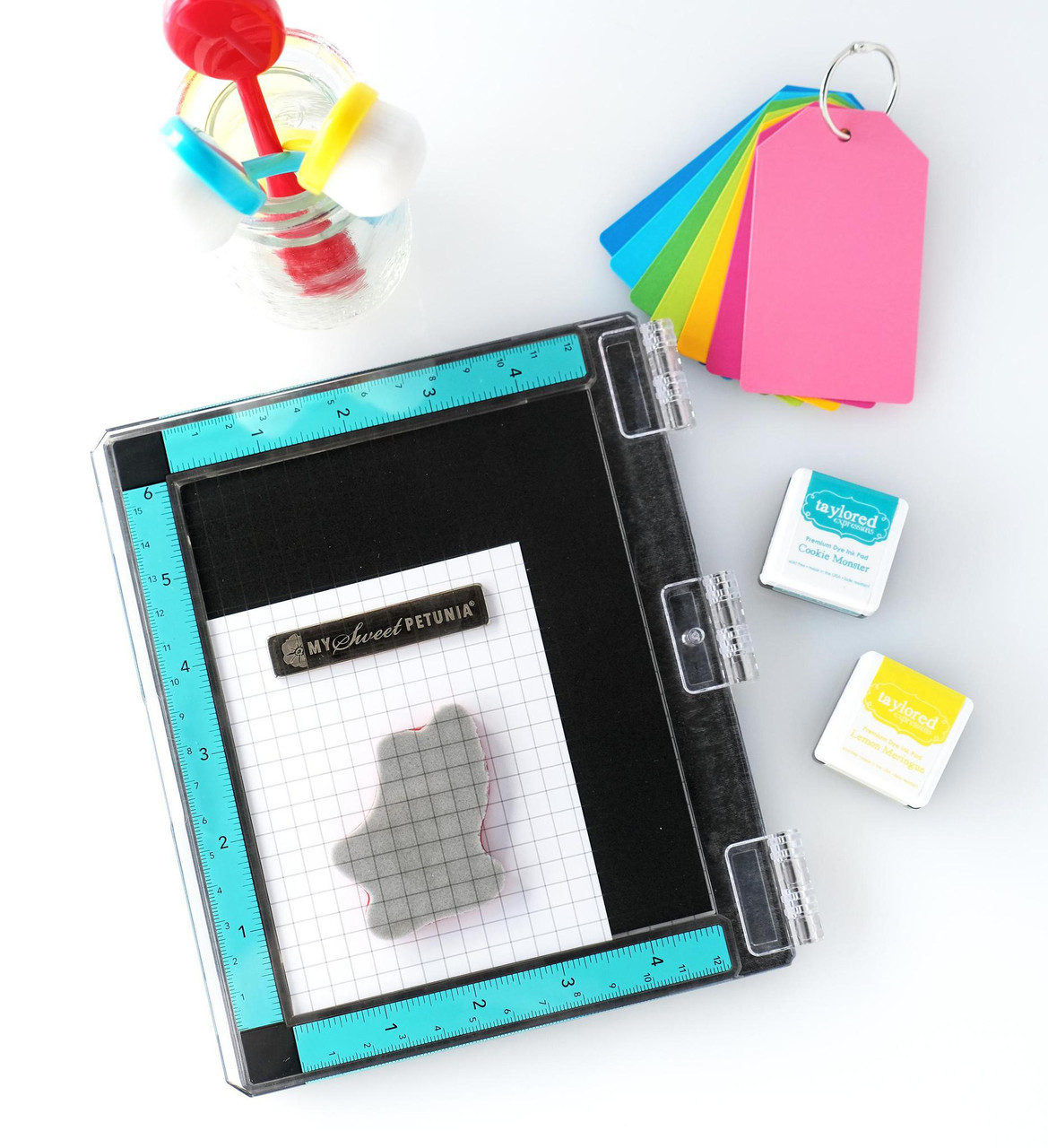 Mini MISTI Precision Stamp Tool - Teal