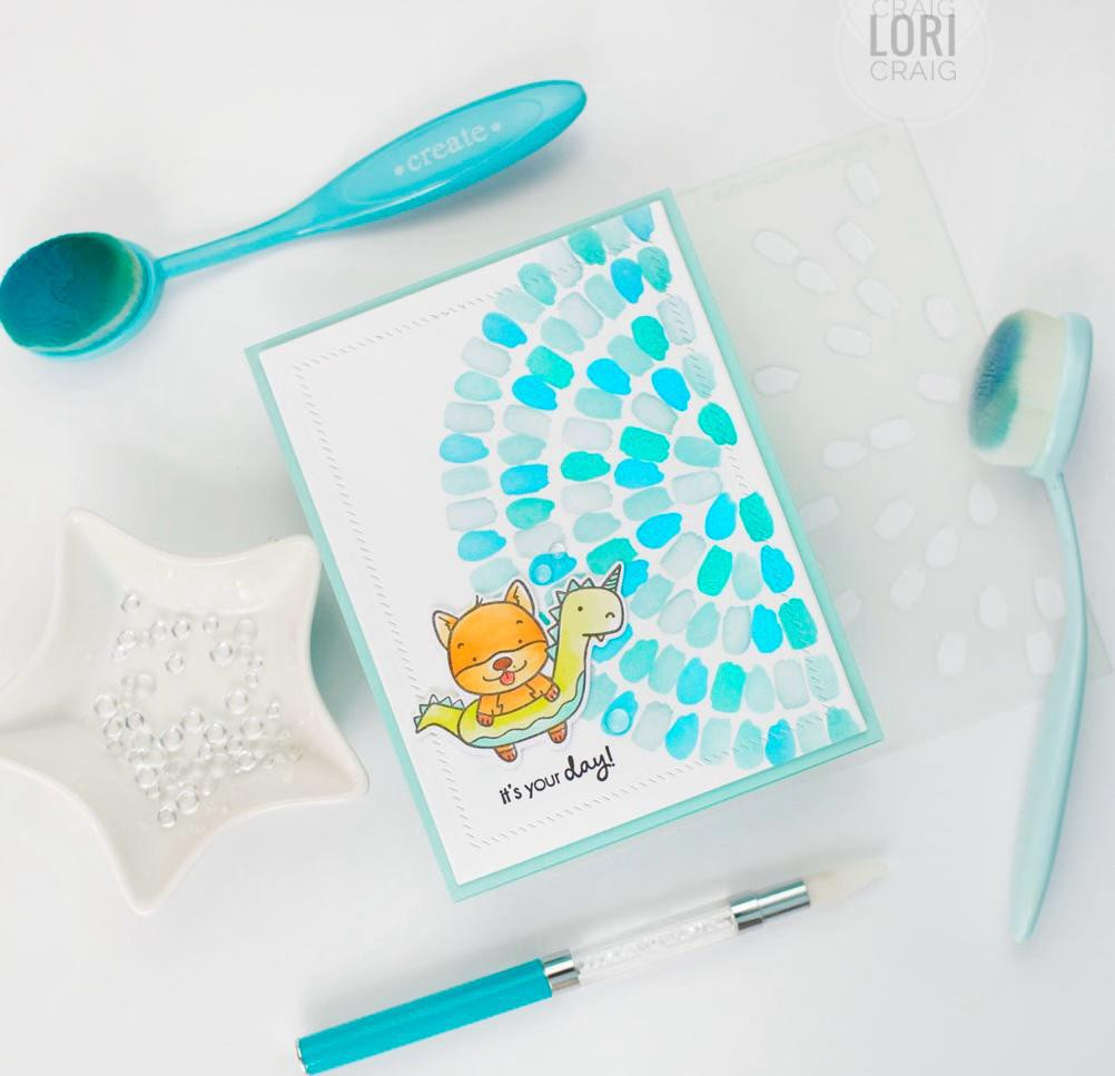 Return of the Floaties Stamp & Die Combo