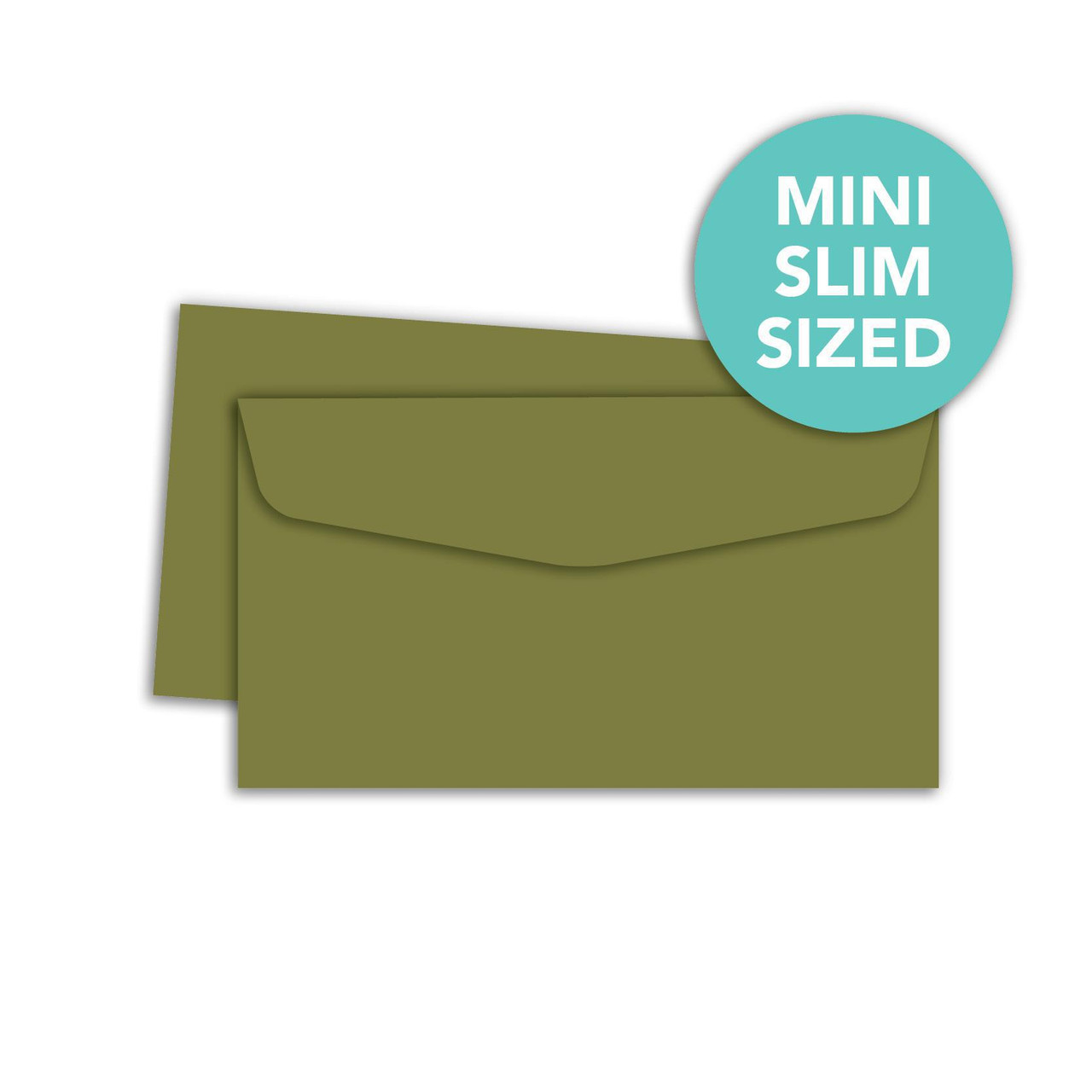 Mini Slim Envelopes - Sweet Basil