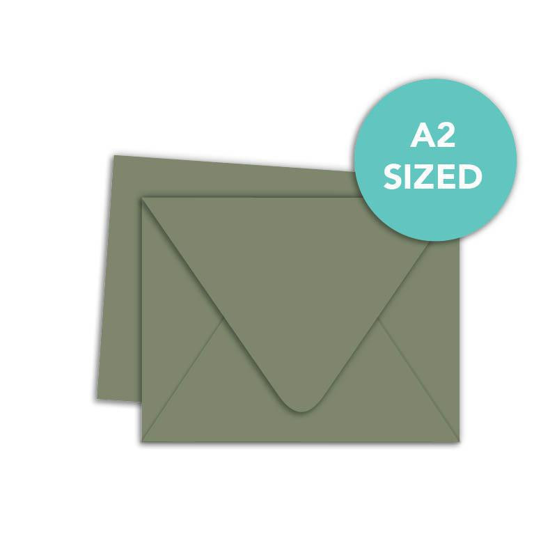 A2 Envelopes - Green Tea