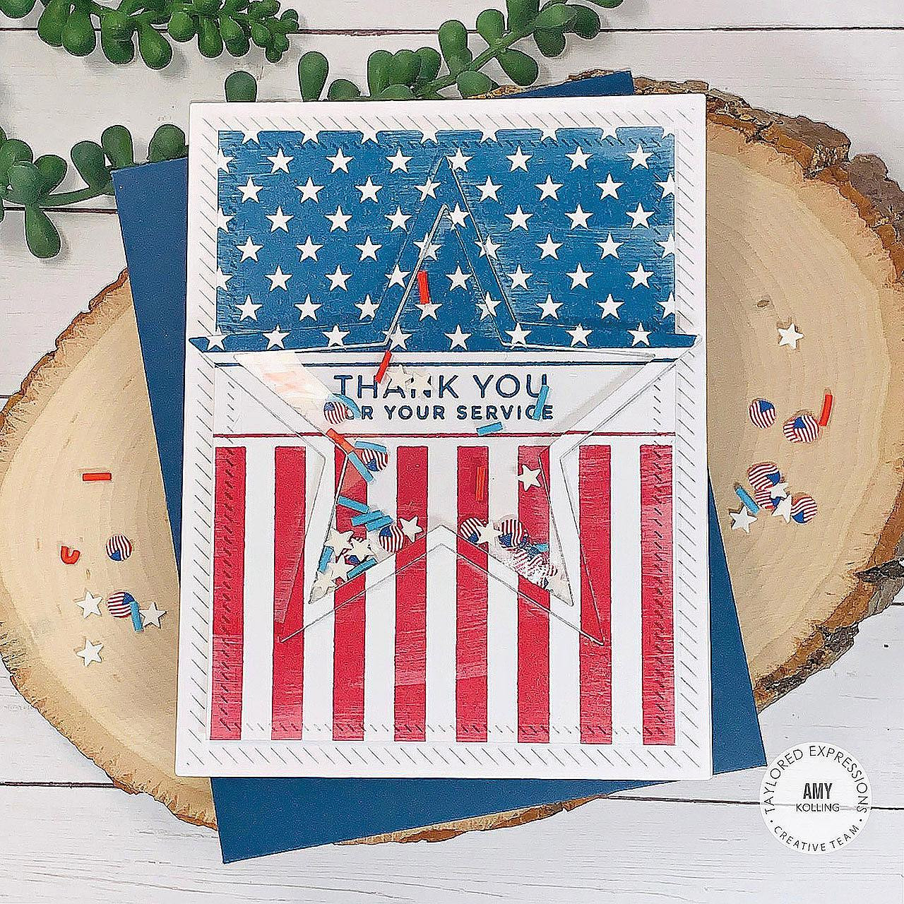 Americana 6x6 Background