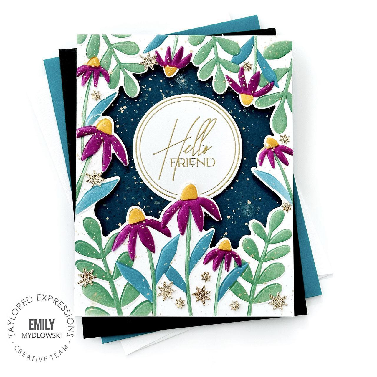 Hello Friend Stamp & Die Combo