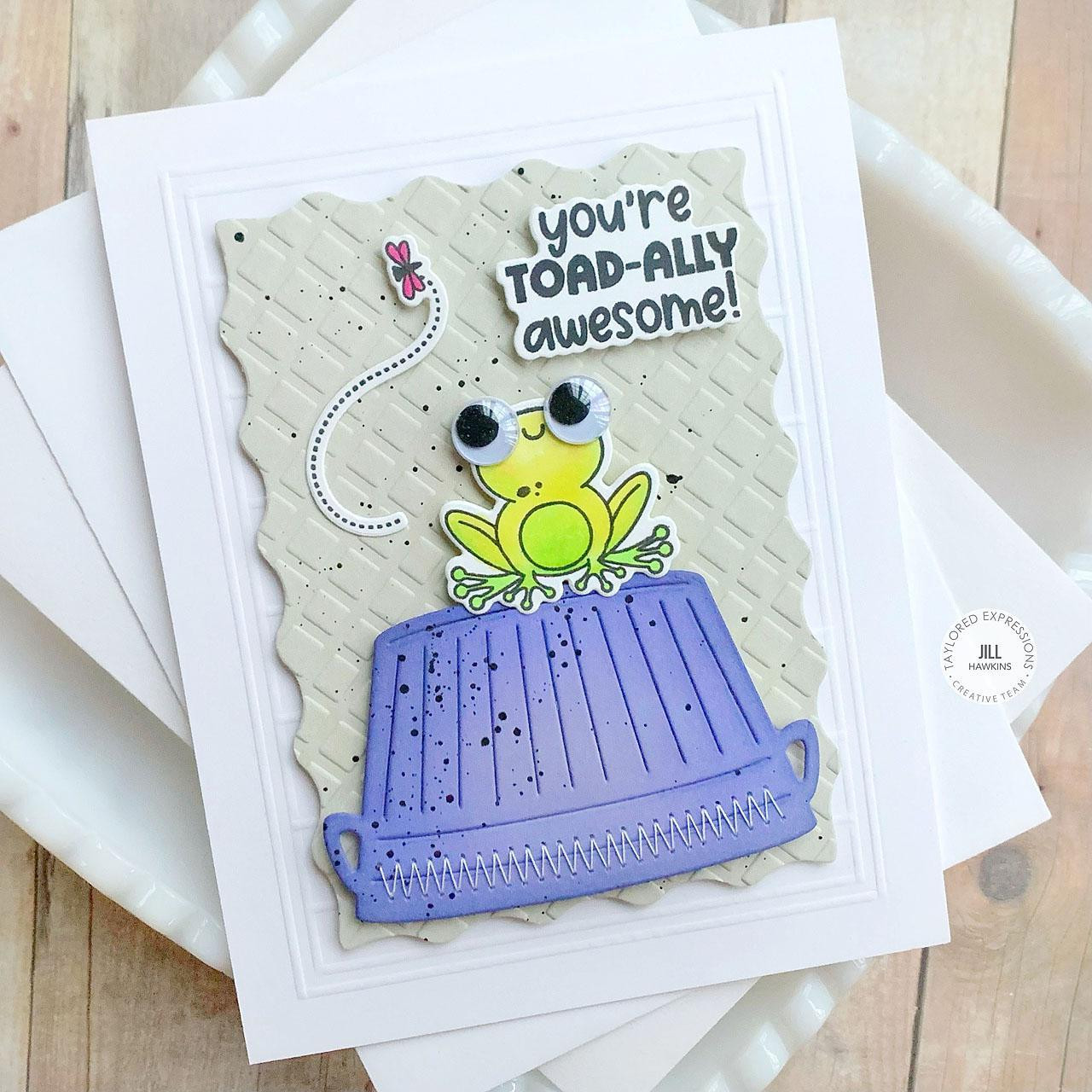 Un-Frog-Gettable Stamp & Die Combo