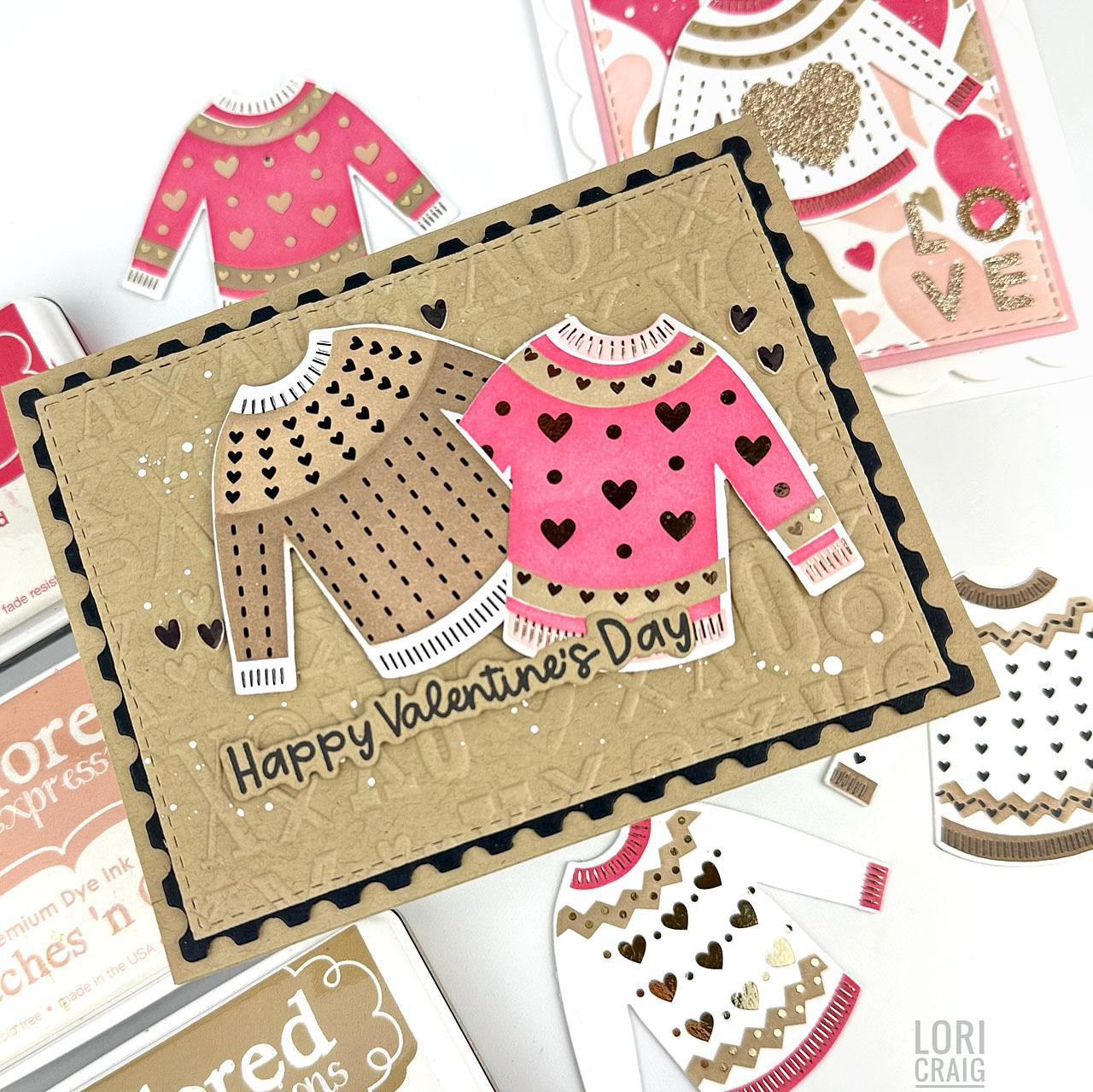 Valentine Sweater Weather Stamp Set