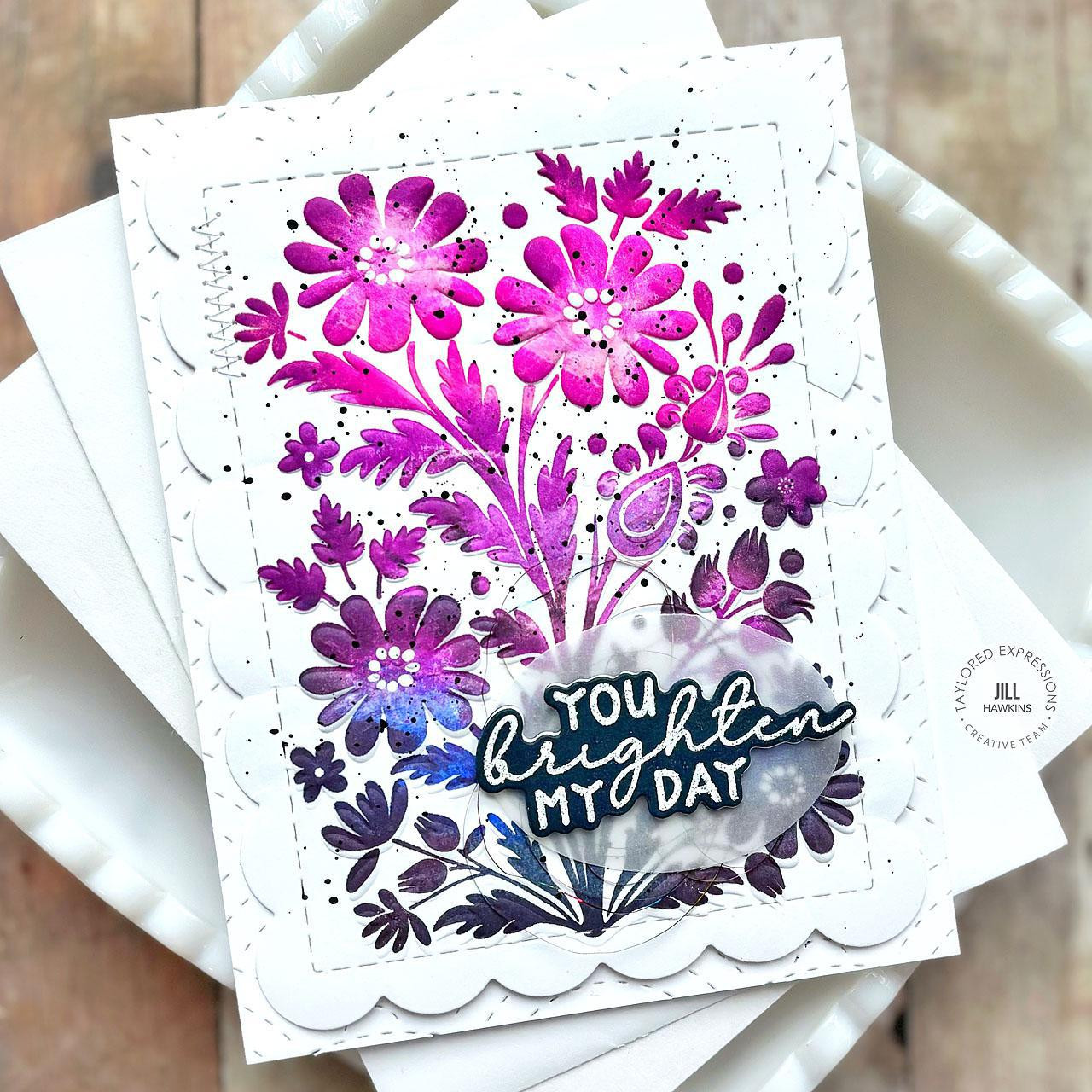 3D Embossing Folder - Bloomcore Print