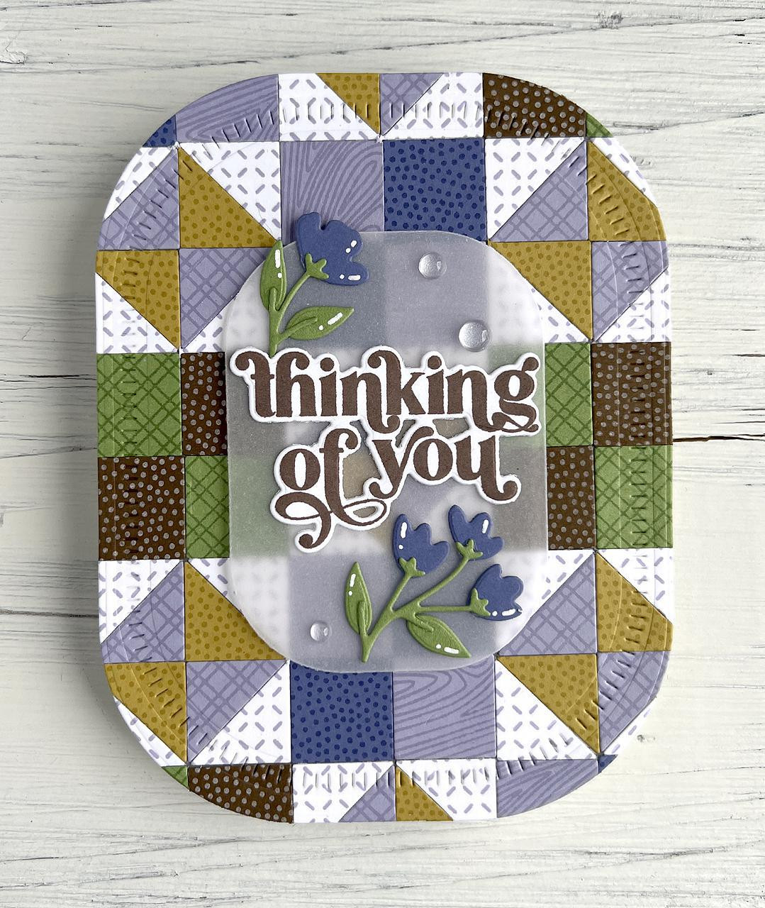 Pieced Patterns - Triangles Die