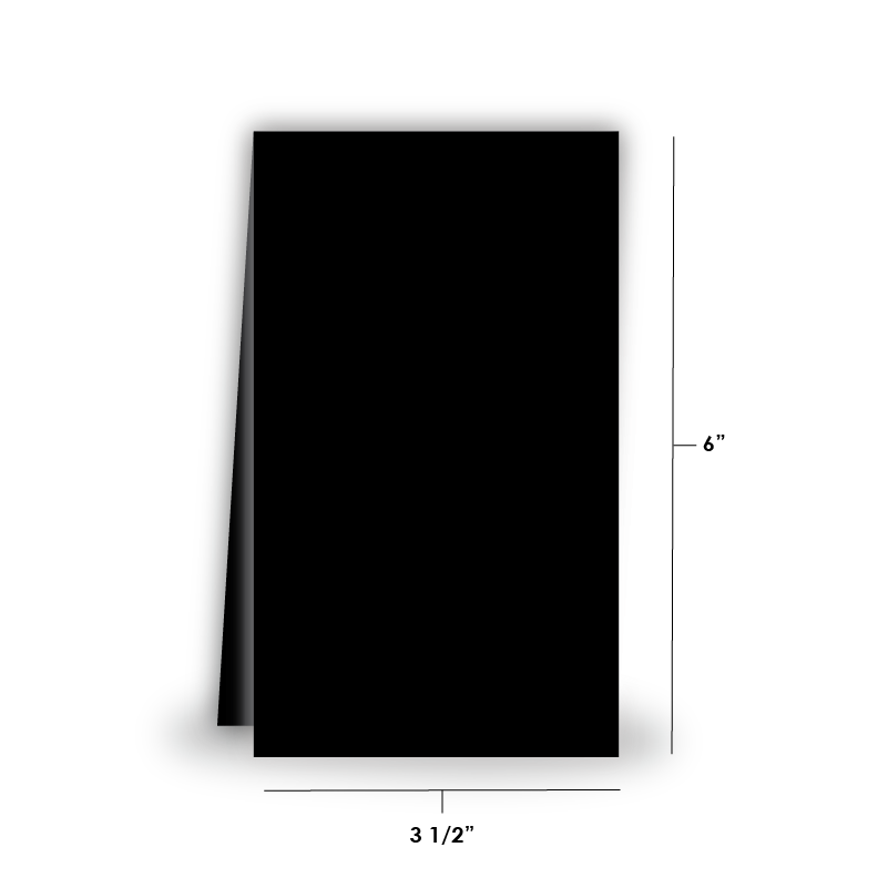 Mini Slim Card Bases Oreo (Top Fold) - Taylored Expressions