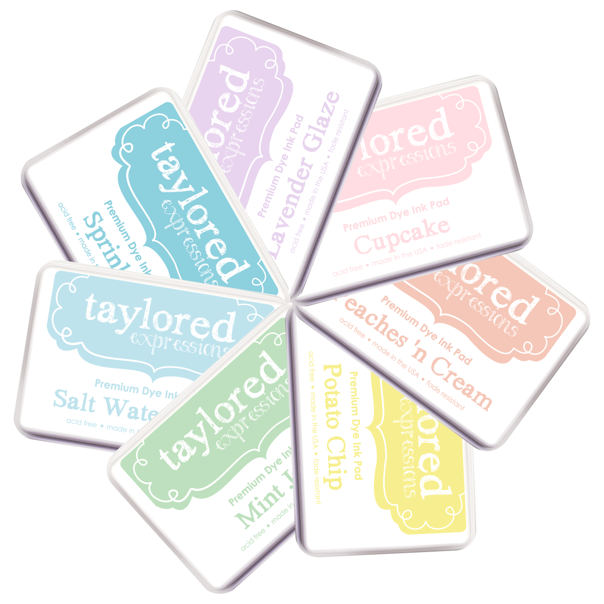 TE Premium Ink - Full Size - Pastel Rainbow Bundle