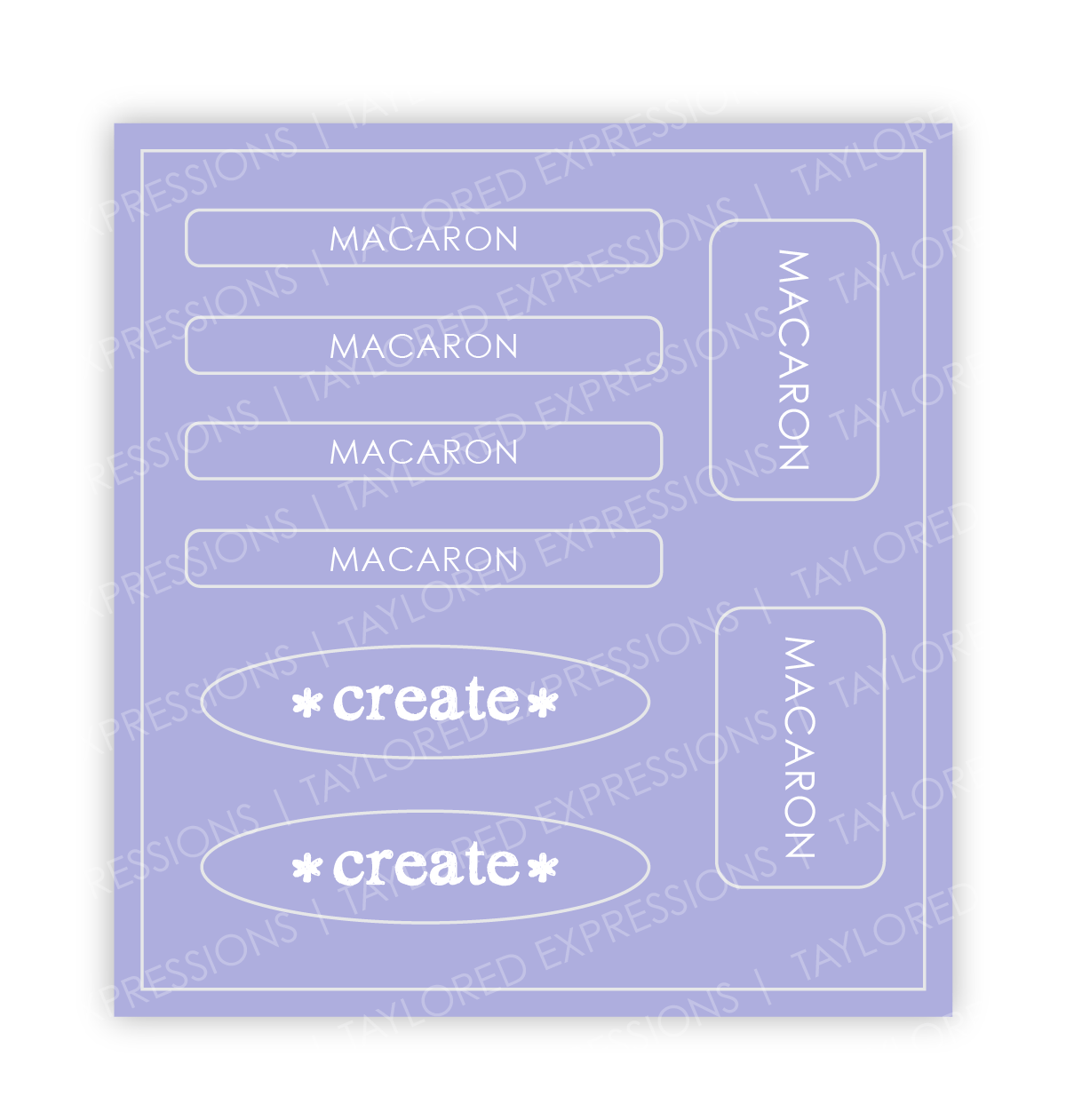 Love to Label Sticker Sheet - Macaron