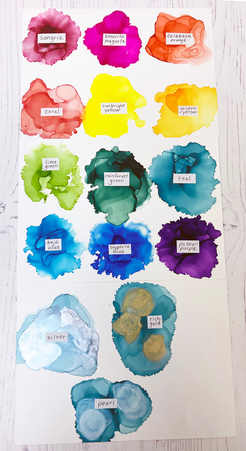 Piñata Alcohol Ink