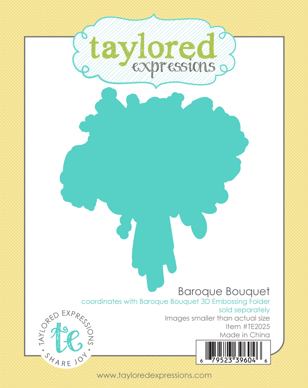 Baroque Bouquet Layering Stencil