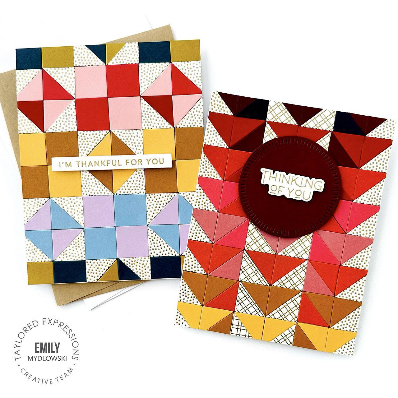 Large Lattice 6x6 Background Stamp