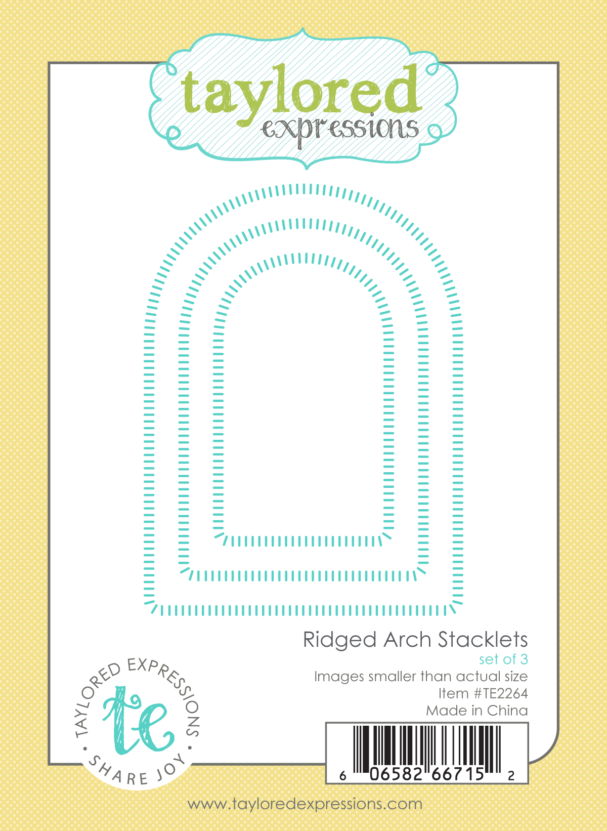 Ridged Rounded Rectangle Stacklets