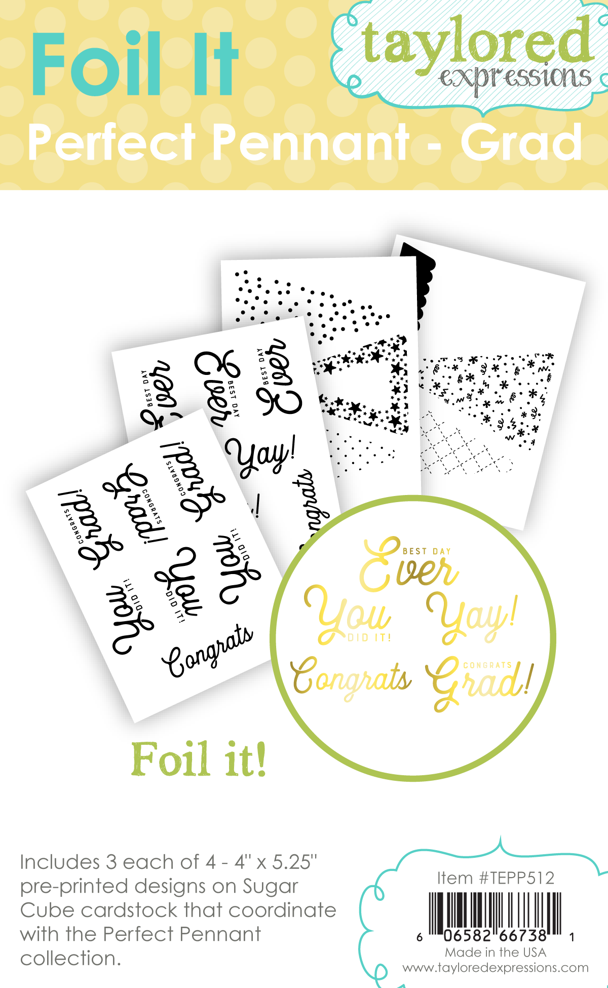 Shop - Paper - Foil It Panels - Taylored Expressions