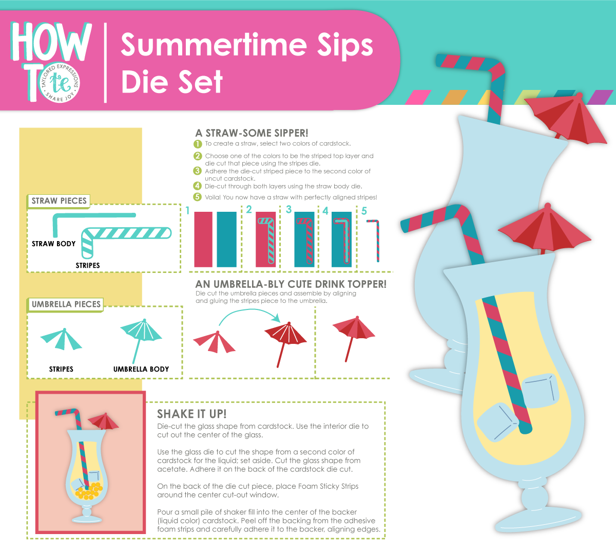 Summertime Sips Die Set