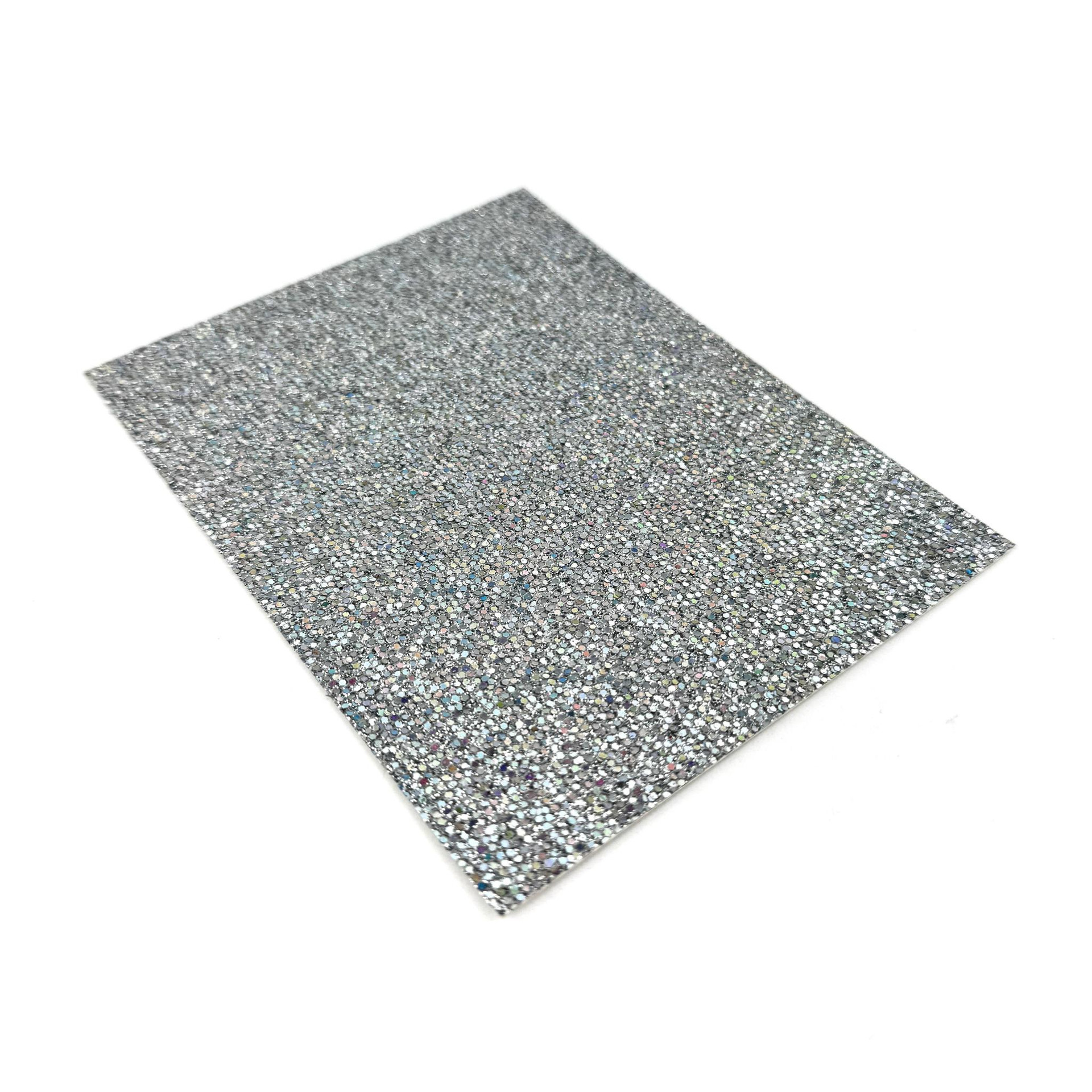 Holographic Silver Glitter Fun Foil