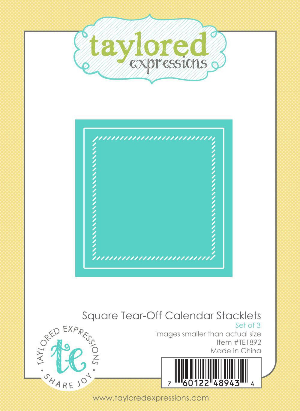 Mini Tear-Off Calendar Stacklets