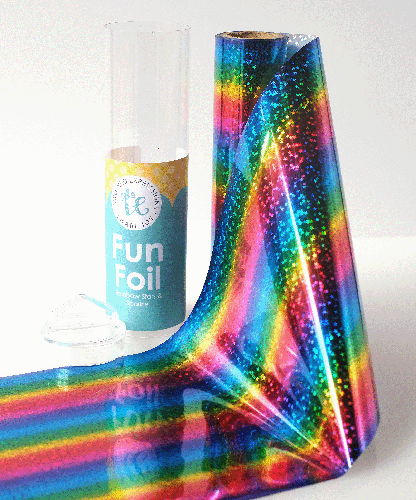 Rainbow Stars & Sparkle Fun Foil