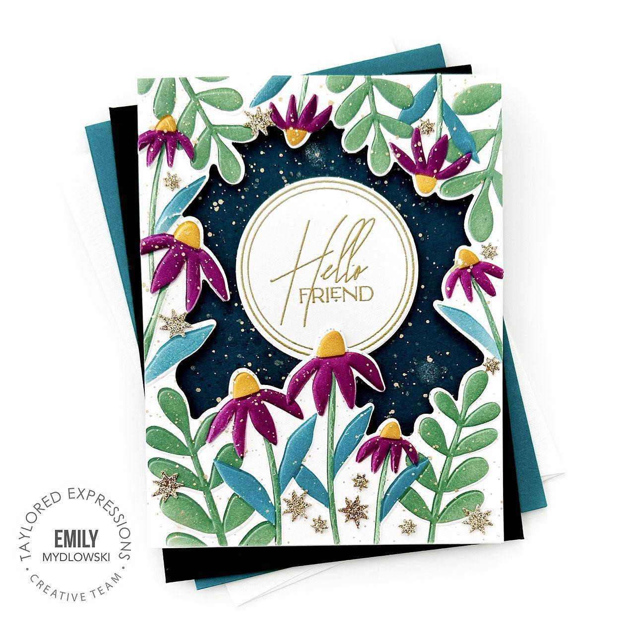 Hello Friend Stamp & Die Combo