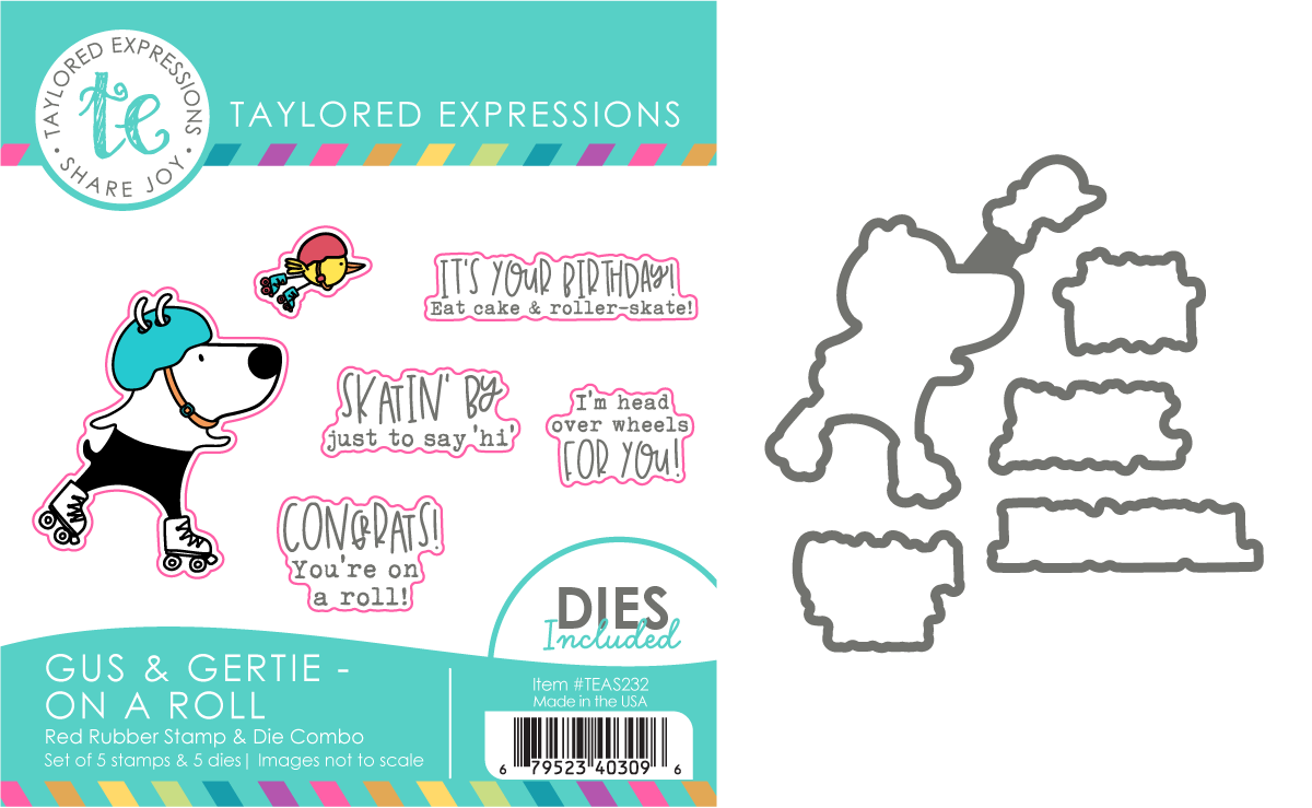 Gus & Gertie - 4th of July Stamp & Die Combo