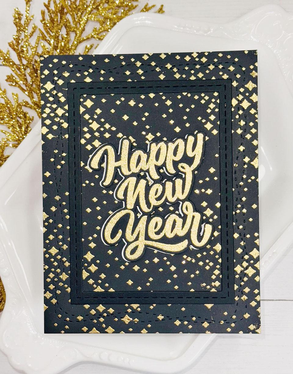 Full-Coverage Red Rubber Stamps | Background Stamps for Cardmaking