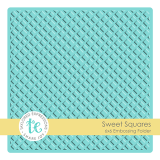 Embossing Folder - Dotted Diamonds