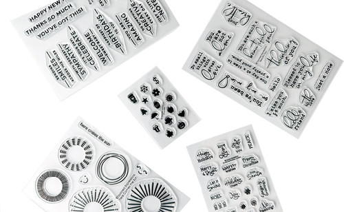 Red Rubber & Clear Stamps | Rubber Stamps For Card Making | Taylored ...