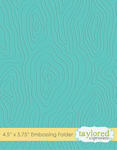 Embossing Folder - Woodgrain