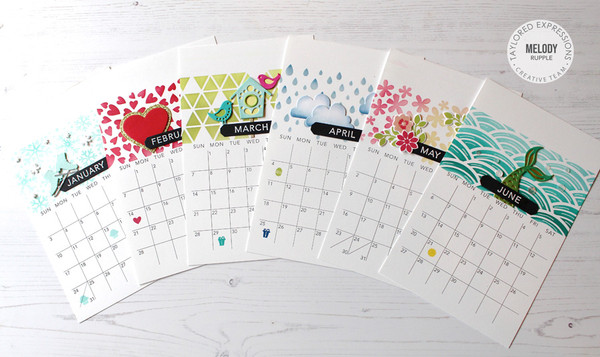 Stencil Strips - Calendar