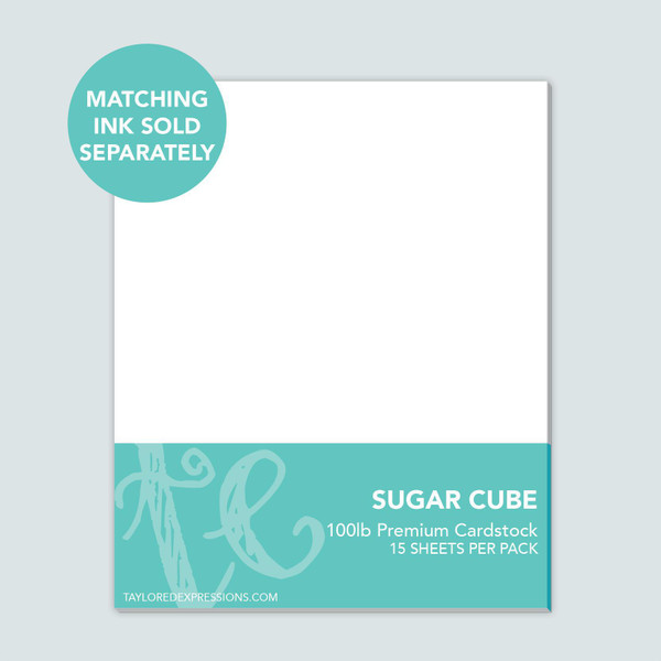 TE Premium Cardstock - Sugar Cube - Taylored Expressions