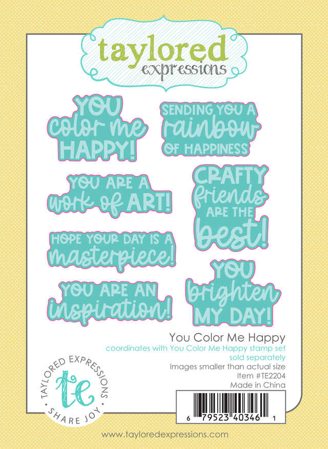 You Color Me Happy Stamp Set
