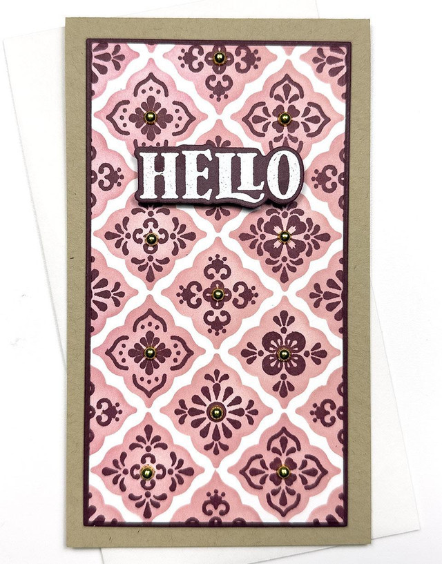Quatrefoil Stencil