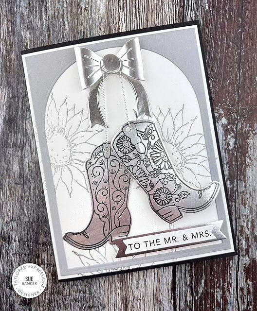 Cute to Boot Stamp & Die Combo