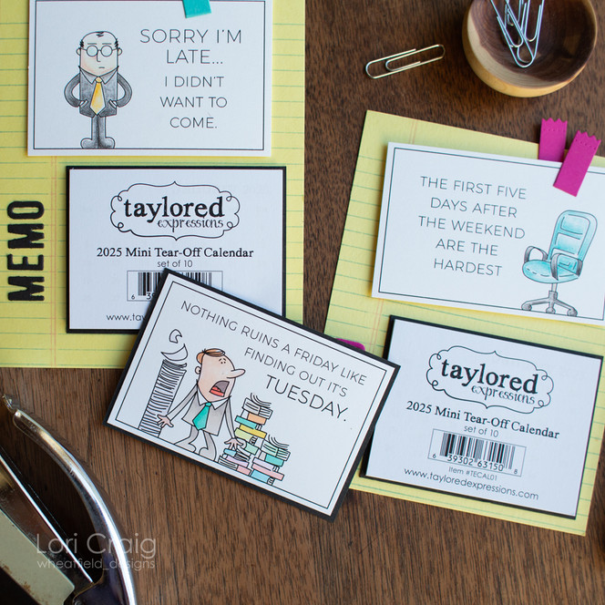 2026 Mini Tear-Off Calendar (set of 10)