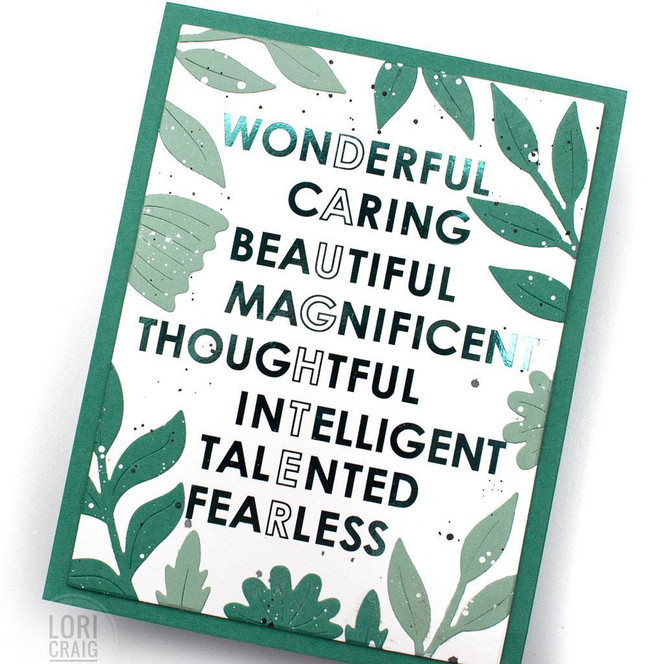 Foil It - Acrostic For Her