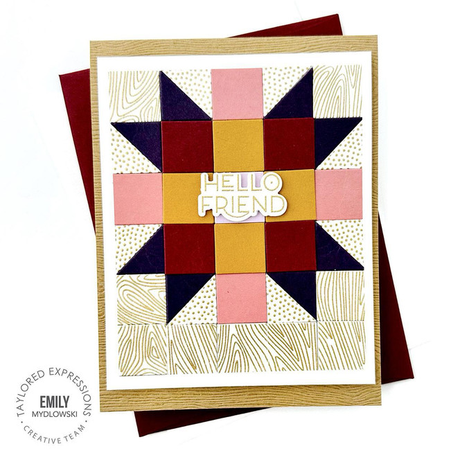 Pieced Patterns - Squares Die