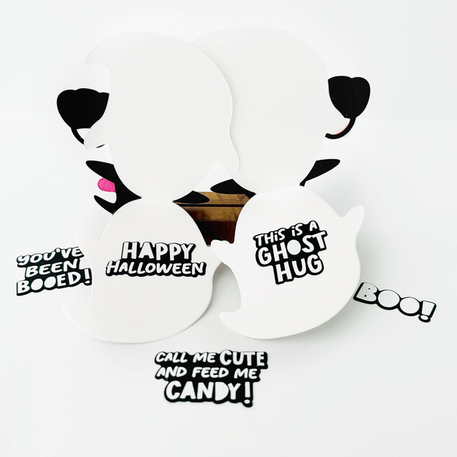 Ghost Hugs Die & Clear Stamp Combo