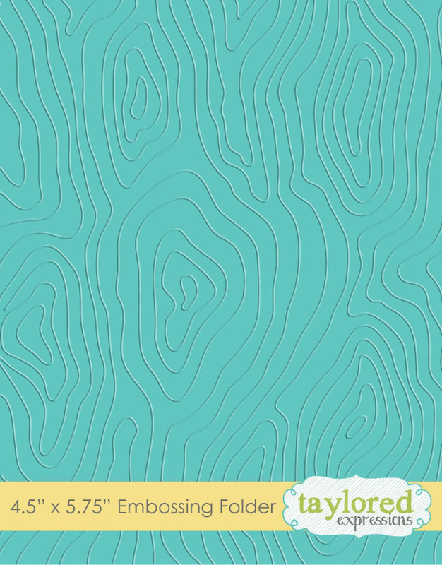 Embossing Folder - Woodgrain