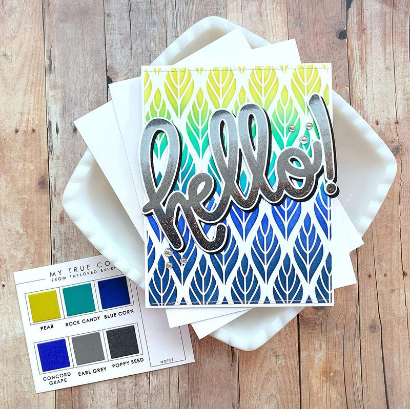 Hello It's Me Cling & Clear Combo