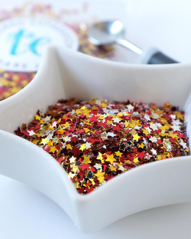 Bits & Pieces - Holiday Sparkly Stars