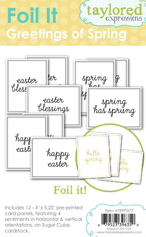 Foil It - Greetings of Spring